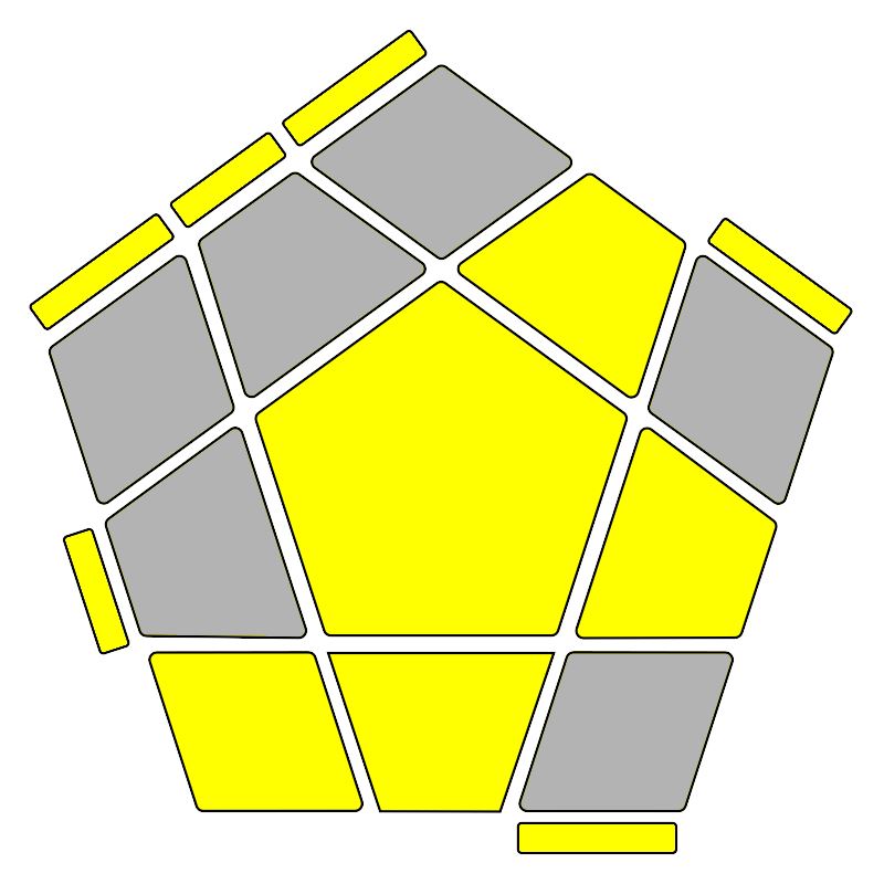 Megaminx OLL Algorithm 167
