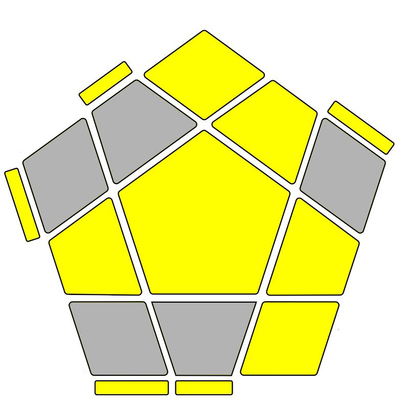 Megaminx OLL 42 Algorithm
