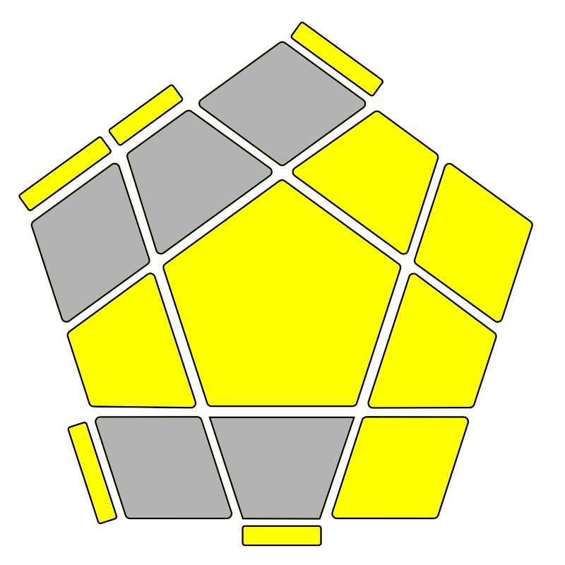 Megaminx OLL 46 Algorithm
