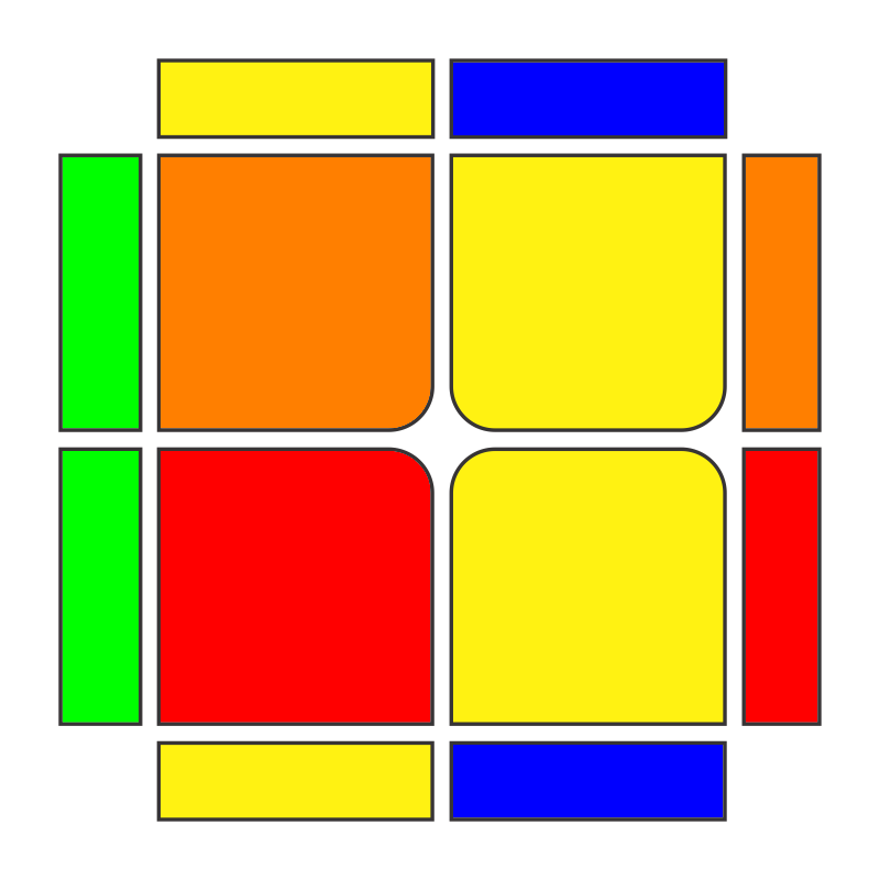 2x2 CLL Algorithms CLL 33 T Algorithm