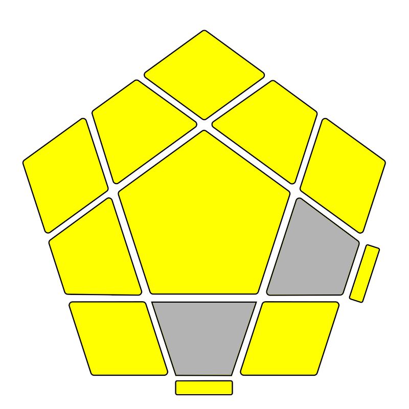 Megaminx OLL 02 EO Algorithm