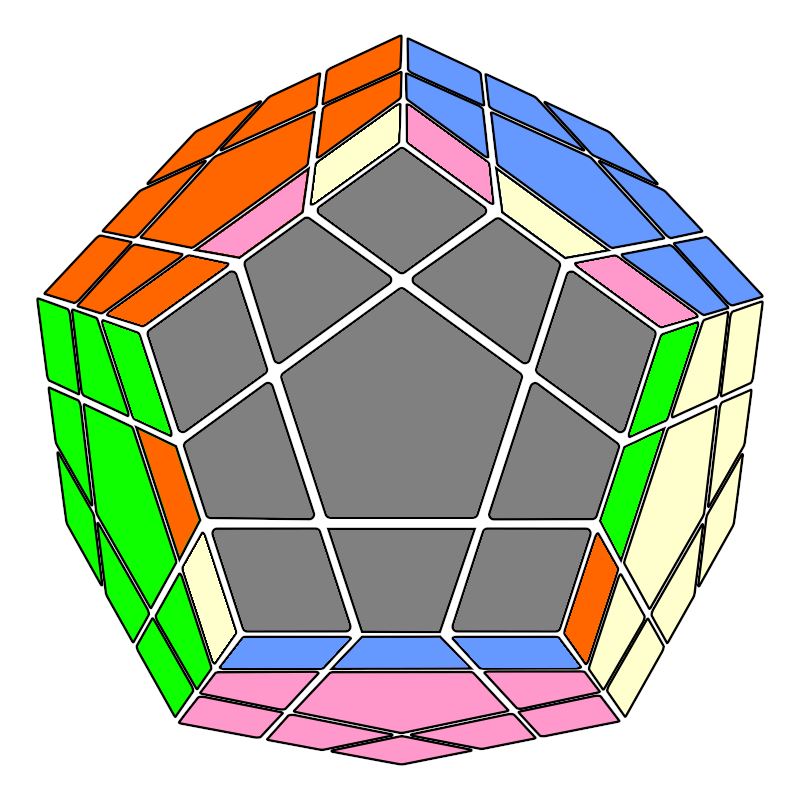 Megaminx PLL Algorithm 026
