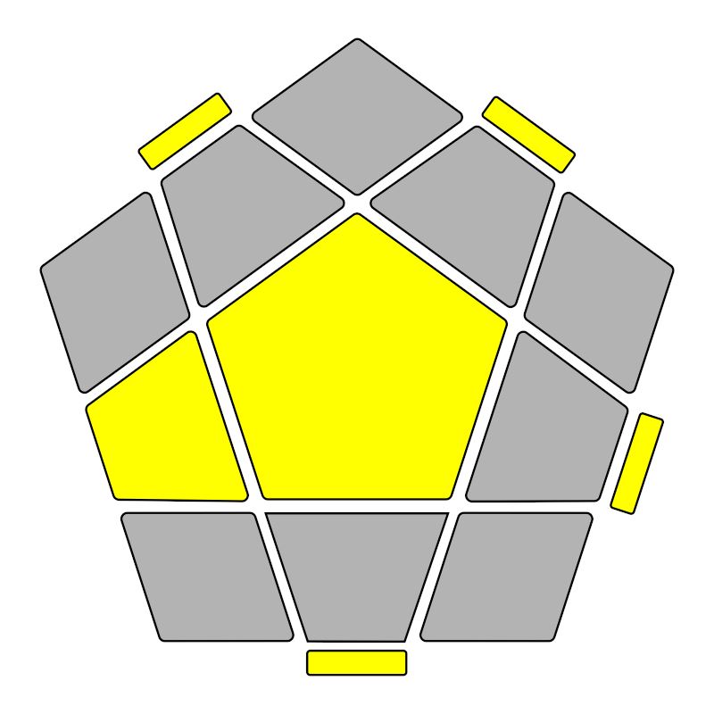 MEGA OLL 03 Megaminx OLL Alg