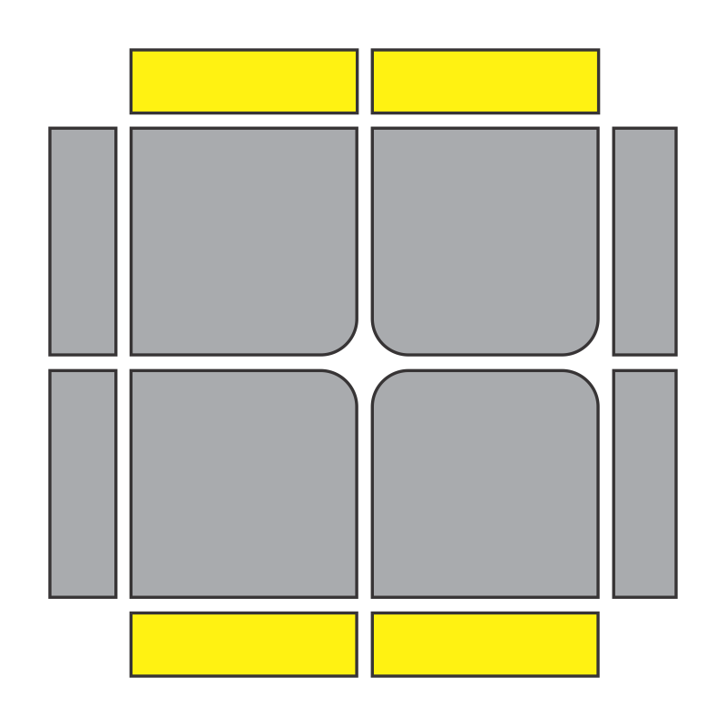 ORTEGA OLL H 2x2 Algorithm