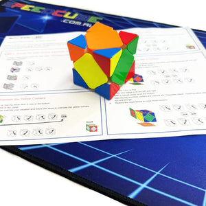 How to solve a Skewb in 4 Steps | Easy Beginners Steps with VIDEO guide